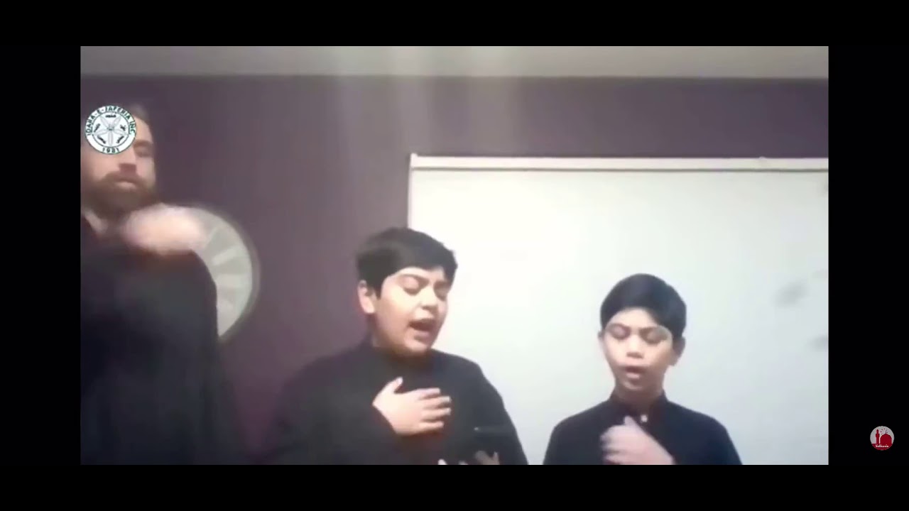 Ghazi and Hasham - Aaj bhi atti hay Zehra as - Idara Jafria MD Jan 2021 ...