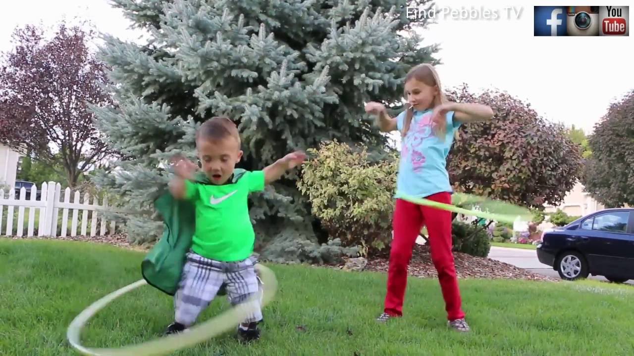 Super Hula Hoop - with Mr. Grant and Emma Girl - YouTube