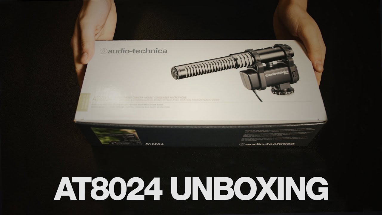 Audio-Technica AT8024 On-camera Shotgun Microphone Unboxing - YouTube