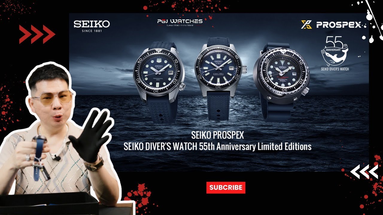 Jam Tangan Seiko Prospex yang Harganya Ratusan Juta – 55th Anniversary ...