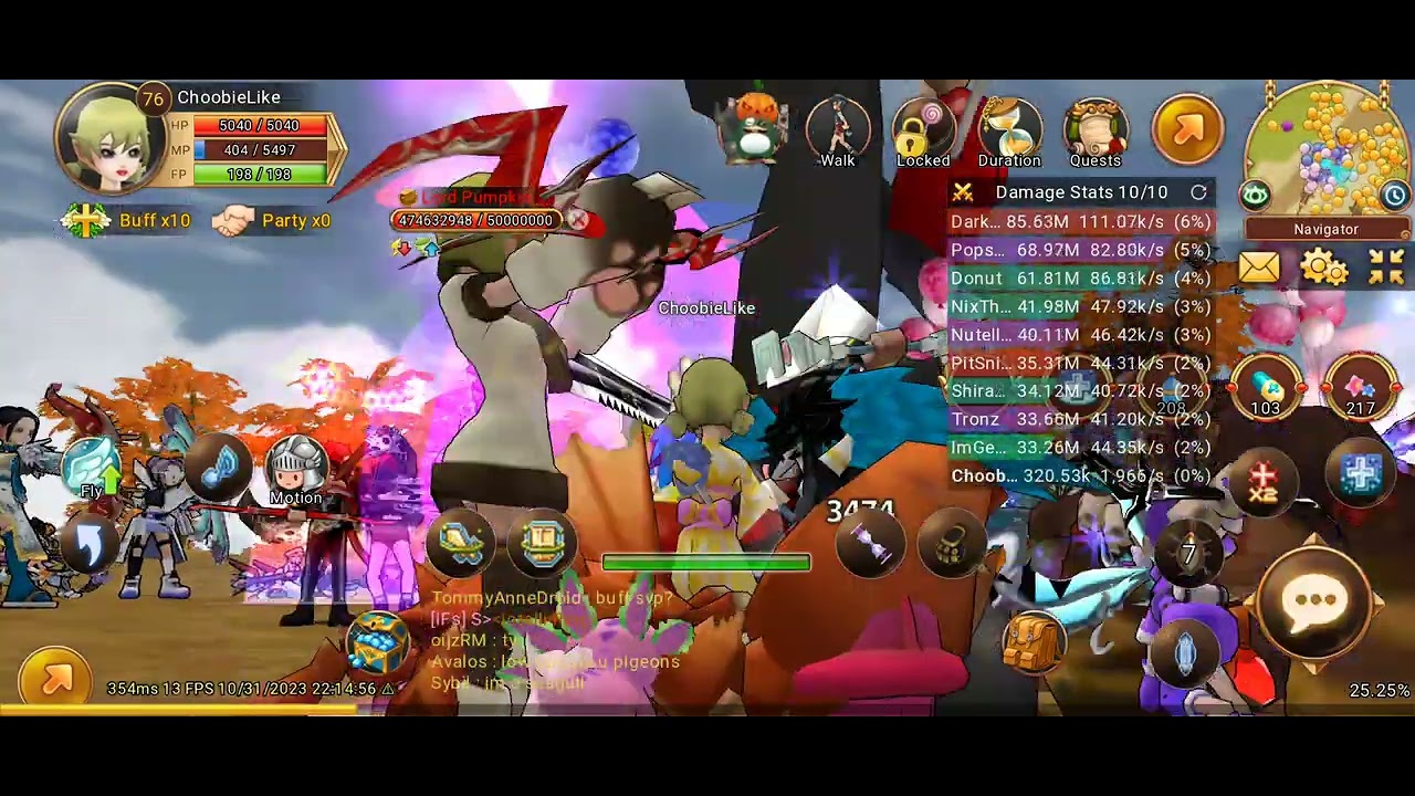 Lord Pumpkin, Halloween Event 2023 World Boss《Flyff Universe》 - YouTube