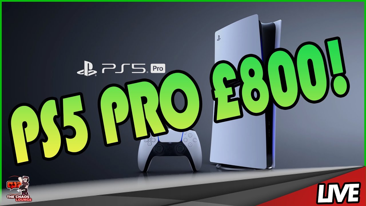 INSANE! PS5 Pro Unveiled at £800 with Disc Drive and STILL no Stand ...