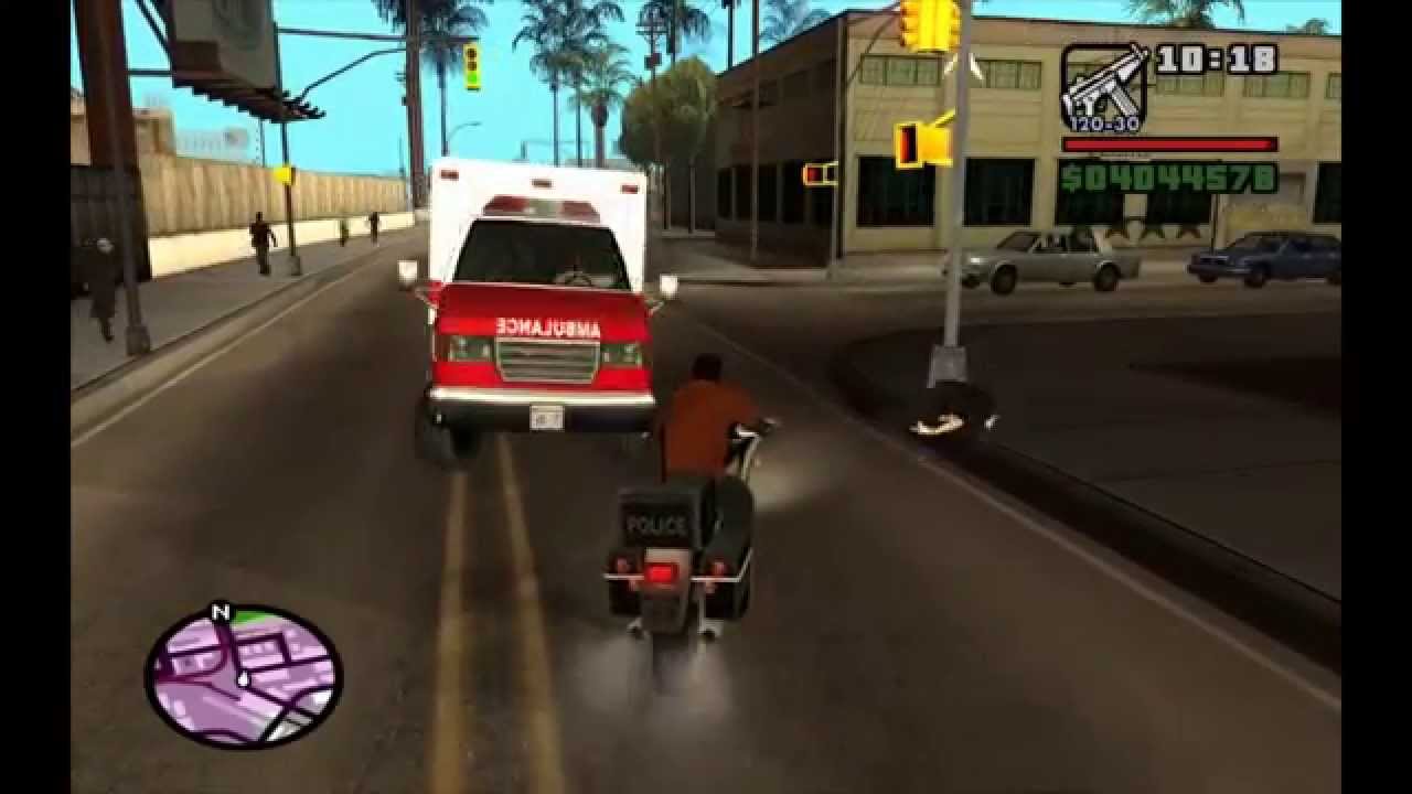 GTA San Andreas Real Physics Mod - YouTube
