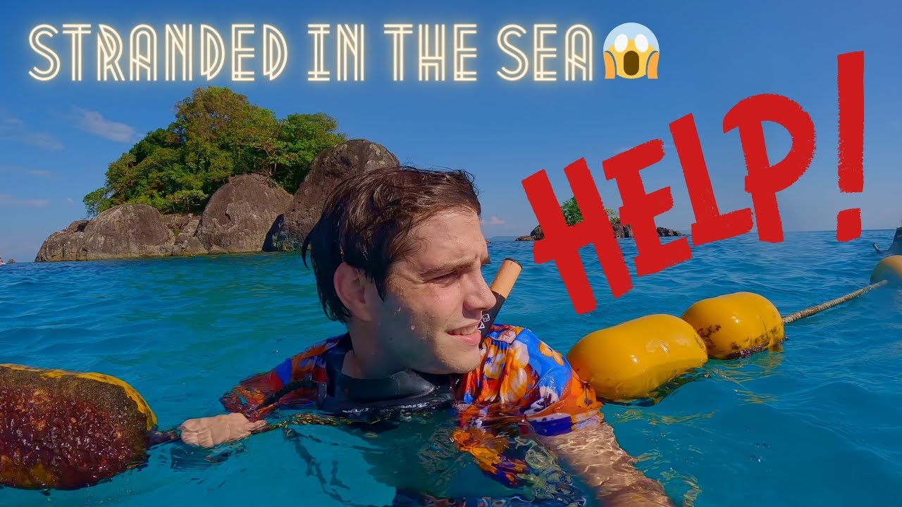 STRANDED at SEA! Snorkeling Adventure Gone WRONG 😱🆘 - YouTube