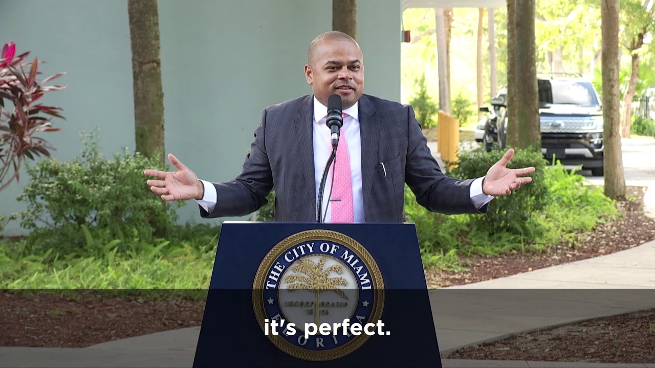 Groundbreaking for Carrie Meek Center at Hadley Park - YouTube