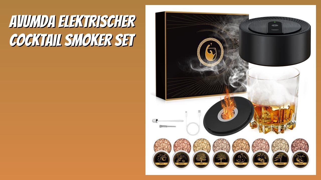 BEWERTUNG (2025): AVUMDA Elektrischer Cocktail Smoker Set. Infos - YouTube