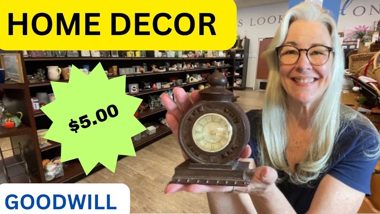 Thrift With Me at Goodwill for Home Decor | Two Goodwills in One Trip ...