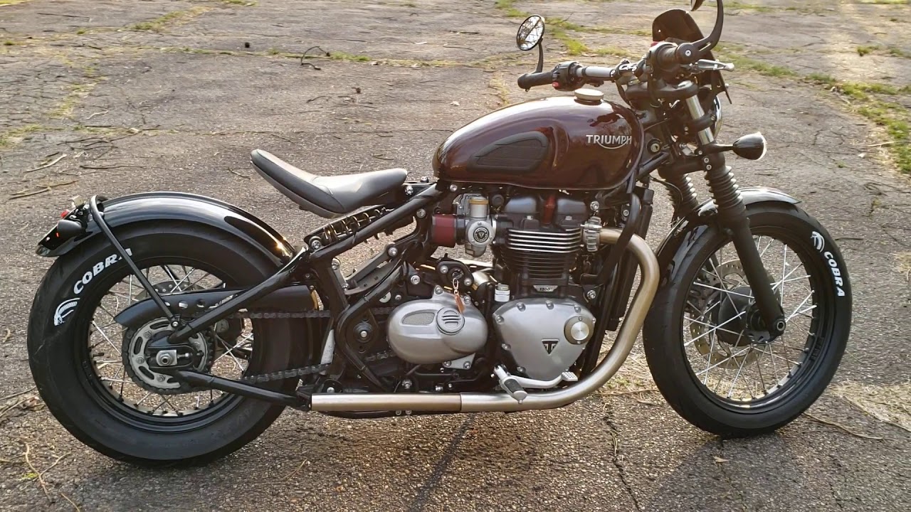 Rocker's Rides Episode 4- Triumph Bobber - YouTube