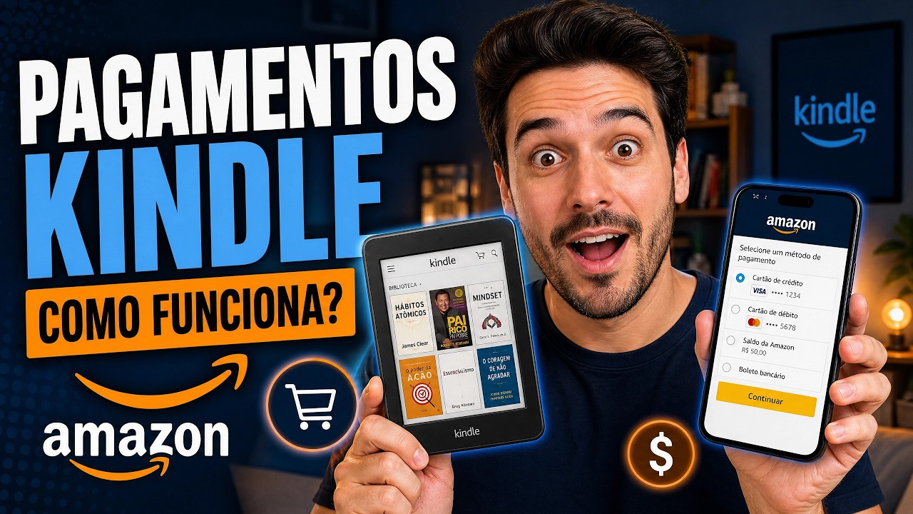 Pagamentos do Kindle, como Funciona na Amazon (Tempo para Receber ...