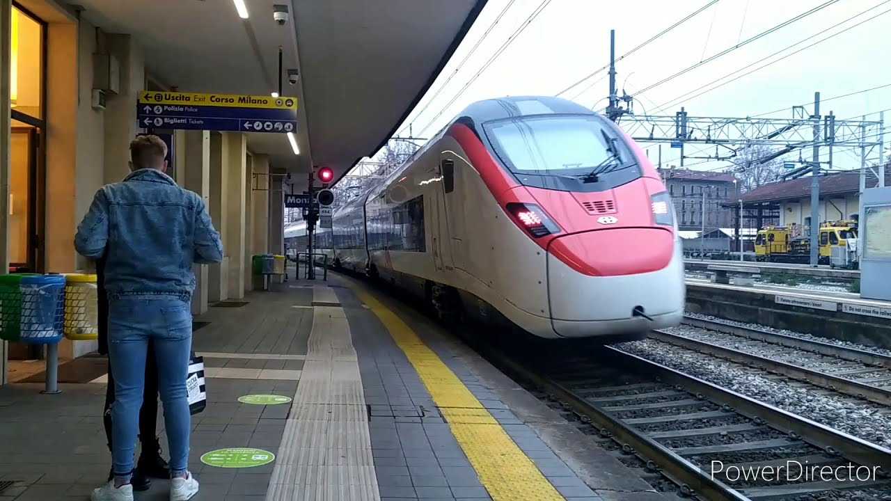 Da Pavia a Monza con l'eurocity 308! - YouTube