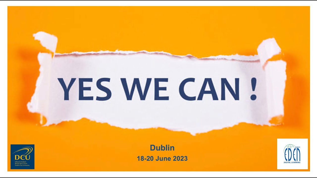 2023 EDEN Digital Learning Europe Conference Announcement - YouTube