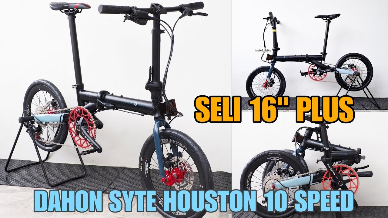 Sepeda Lipat 16" Plus Dahon Syte Houston 10 Speed by Tustelo.bike Seli ...