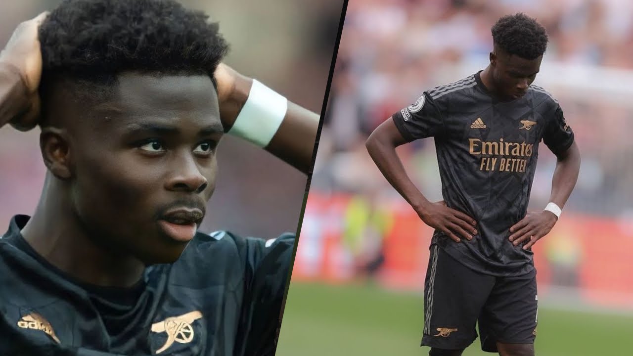 Saka's Sadness | Joy of the Hammers #bukayosaka - YouTube