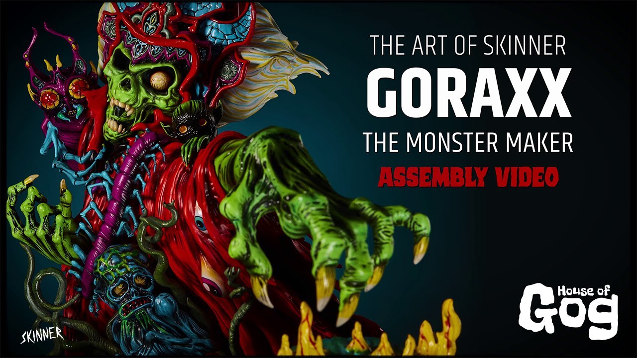 Goraxx, the monster maker | Assembly video | House of Gog x Skinner # ...