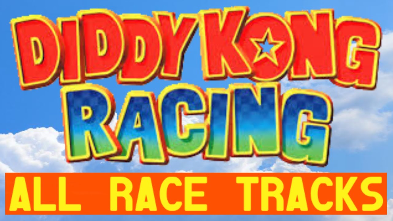 Diddy Kong Racing - All Race Tracks [TROPHY RACES] - YouTube