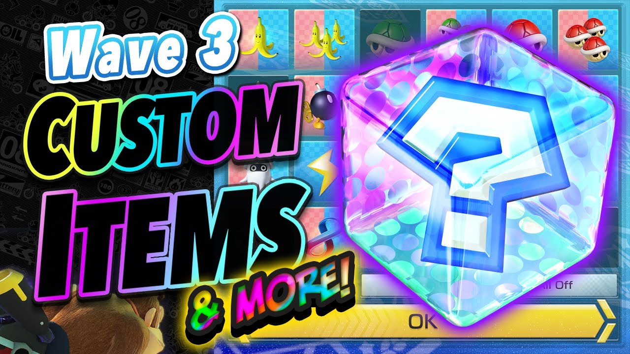 What Mario Kart 8 Deluxe's Wave 3 DLC Update DIDN'T Tell You! (Custom ...