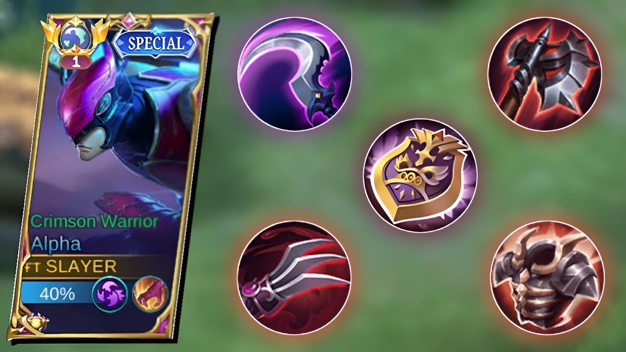 Alpha Best Build 2023: Sustain Build | Top Global Alpha Gameplay | MLBB ...