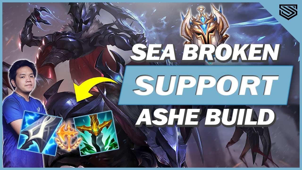 ASHE SUPPORT IS SECRETLY BROKEN! 🔥 PRO SEA BUILD BY NGX DEMONKITE ...