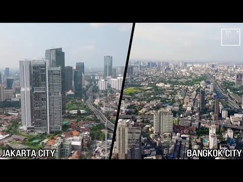 SKYLINE INDONESIA X THAILAND │ BANGKOK CITY X JAKARTA CITY