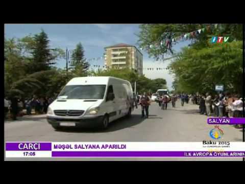 Məşəl Salyana aparıldı