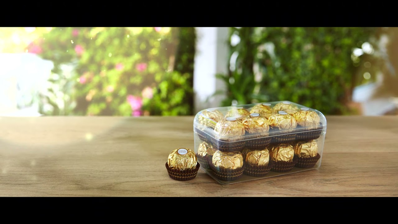 Ferrero Rocher apresenta nova caixa reciclável - YouTube