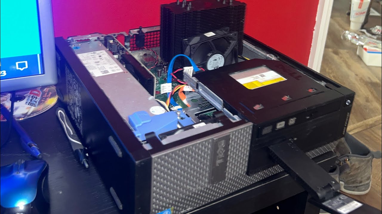 Dell optiplex Gaming build pt.2 - YouTube