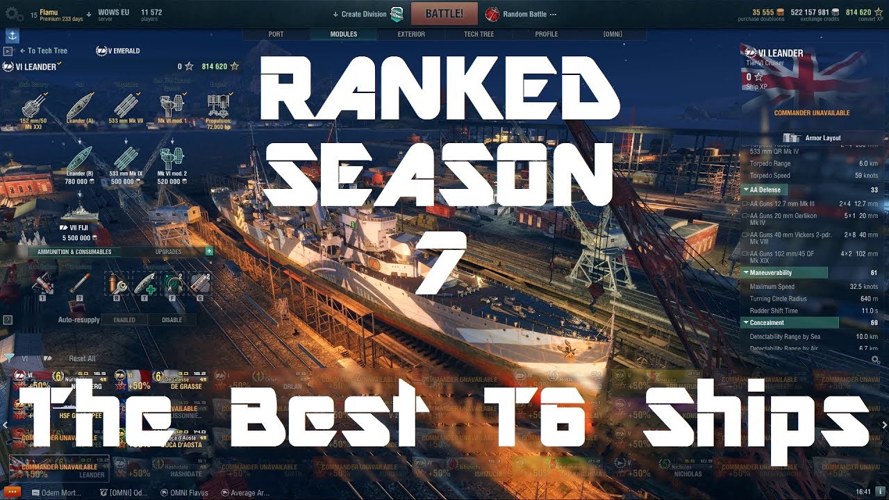 Ranked Season 7 - What T6 Ships To Pick - YouTube