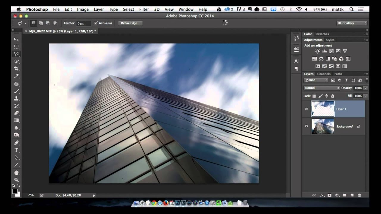 PhotoshopUser TV: Pan Blur Effect and Cloud Brushes - Episode 390 - YouTube