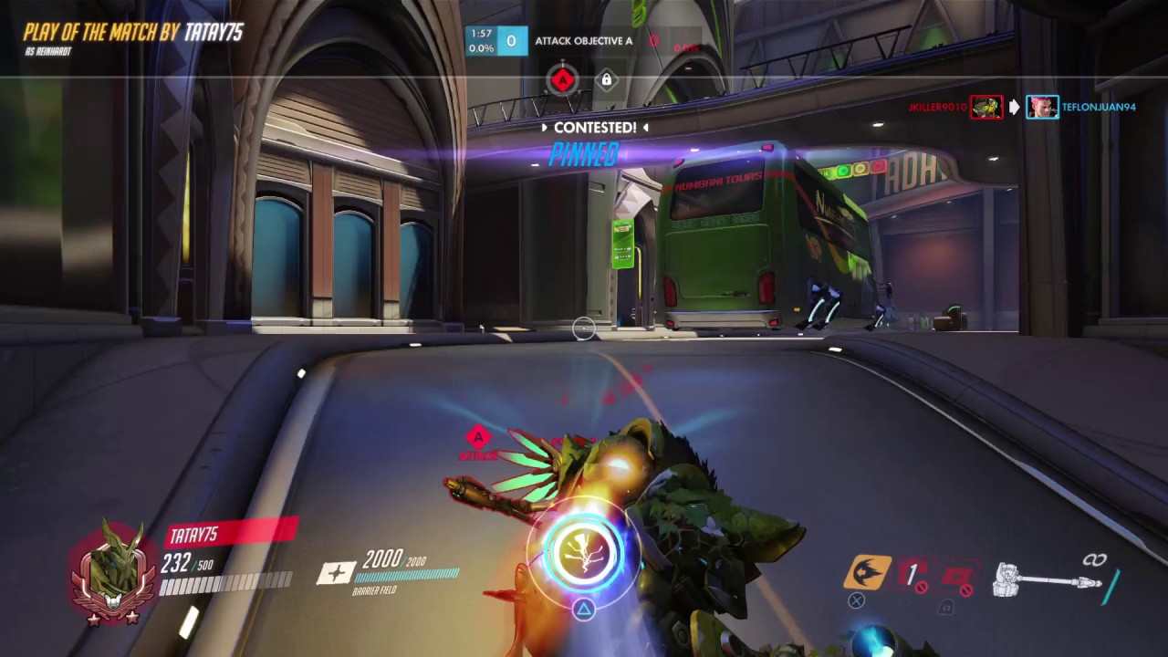 Overwatch: SAVAGE REINHARDT - YouTube