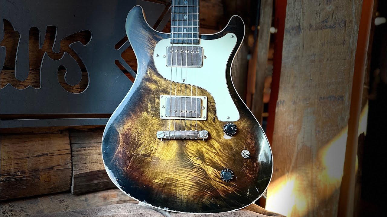 Gamble Guitars Miss G Custom, Vintage Guitar aged , available at Gamble ...