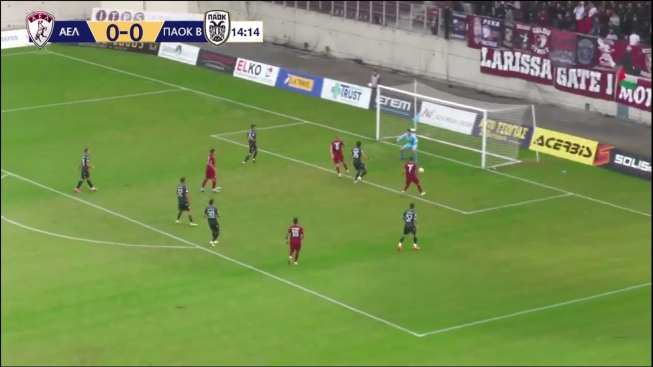 ΑΕΛ-ΠΑΟΚ Β 2-0: Τα γκολ του αγώνα (11/11/2023) - YouTube