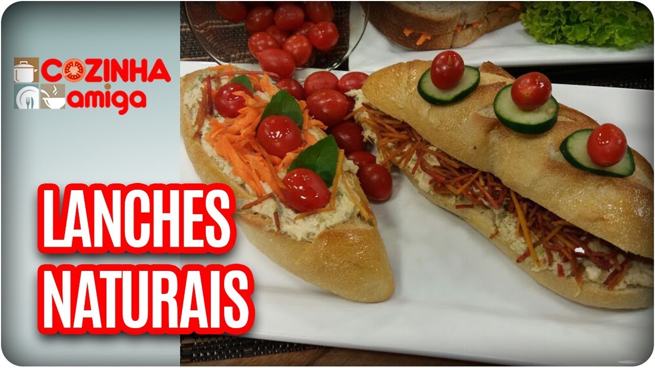 Lanches Naturais - Dalva Zanforlin | Cozinha Amiga (26/10/17) - YouTube