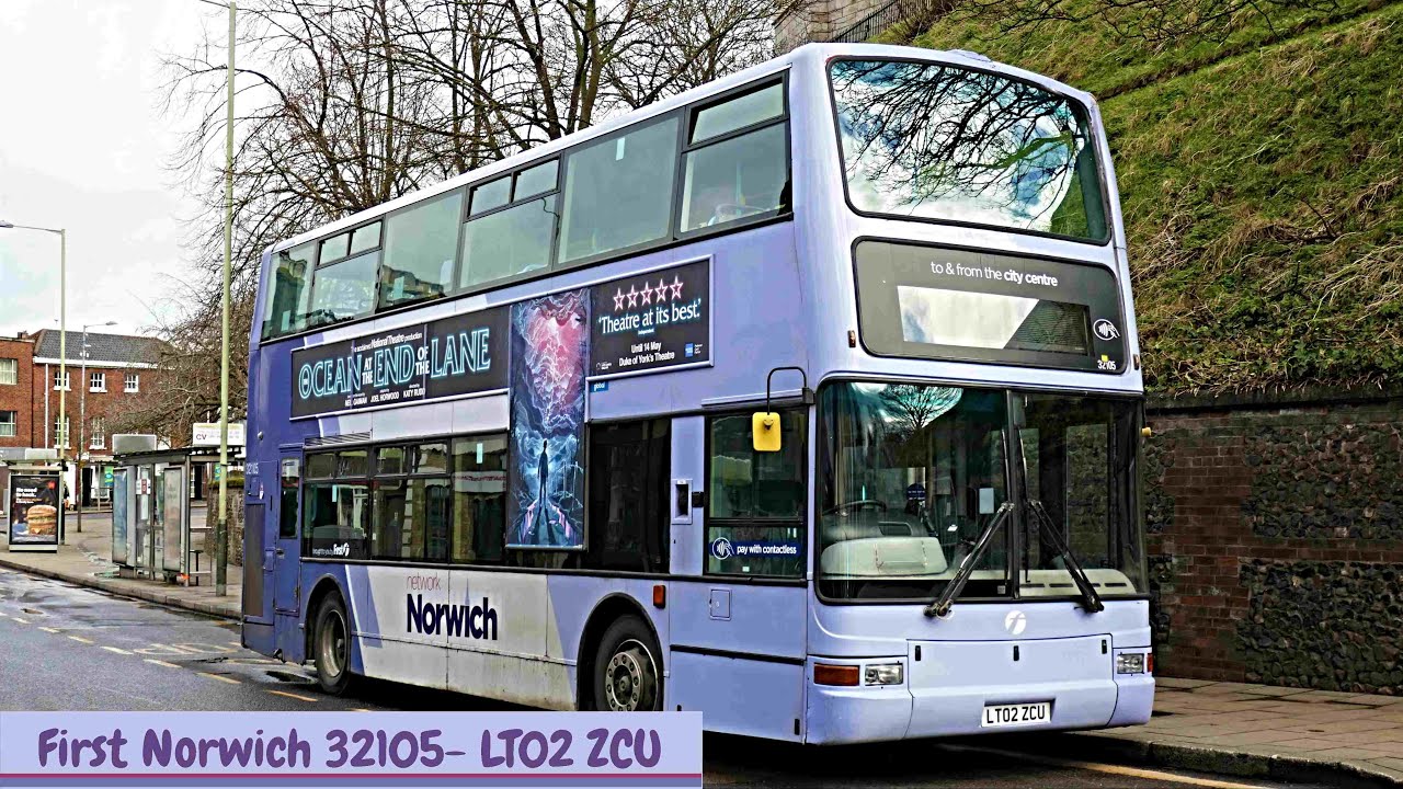 *Rare allocation / Maxed out!* First Norwich Volvo B7TL Plaxton ...