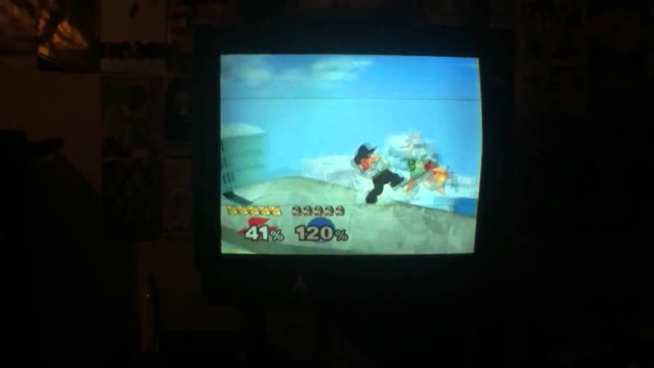 Super Smash Bros. Melee Mario vs. Fox! - YouTube