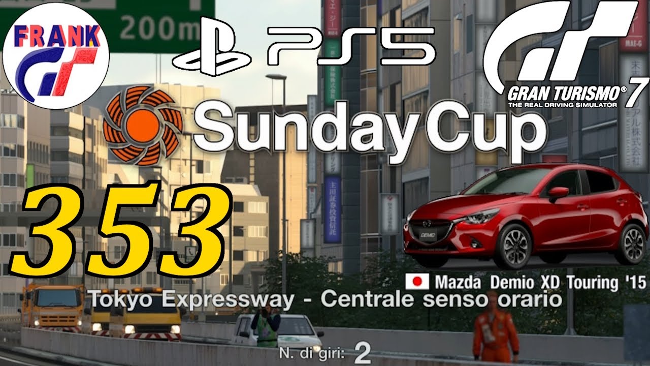 GT7 (PS5) E353 | SUNDAY CUP | TOKYO EXPRESSWAY | MAZDA DEMIO XD TOURING ...