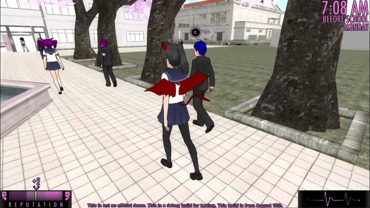 yandere simulator (First time playing ) - YouTube