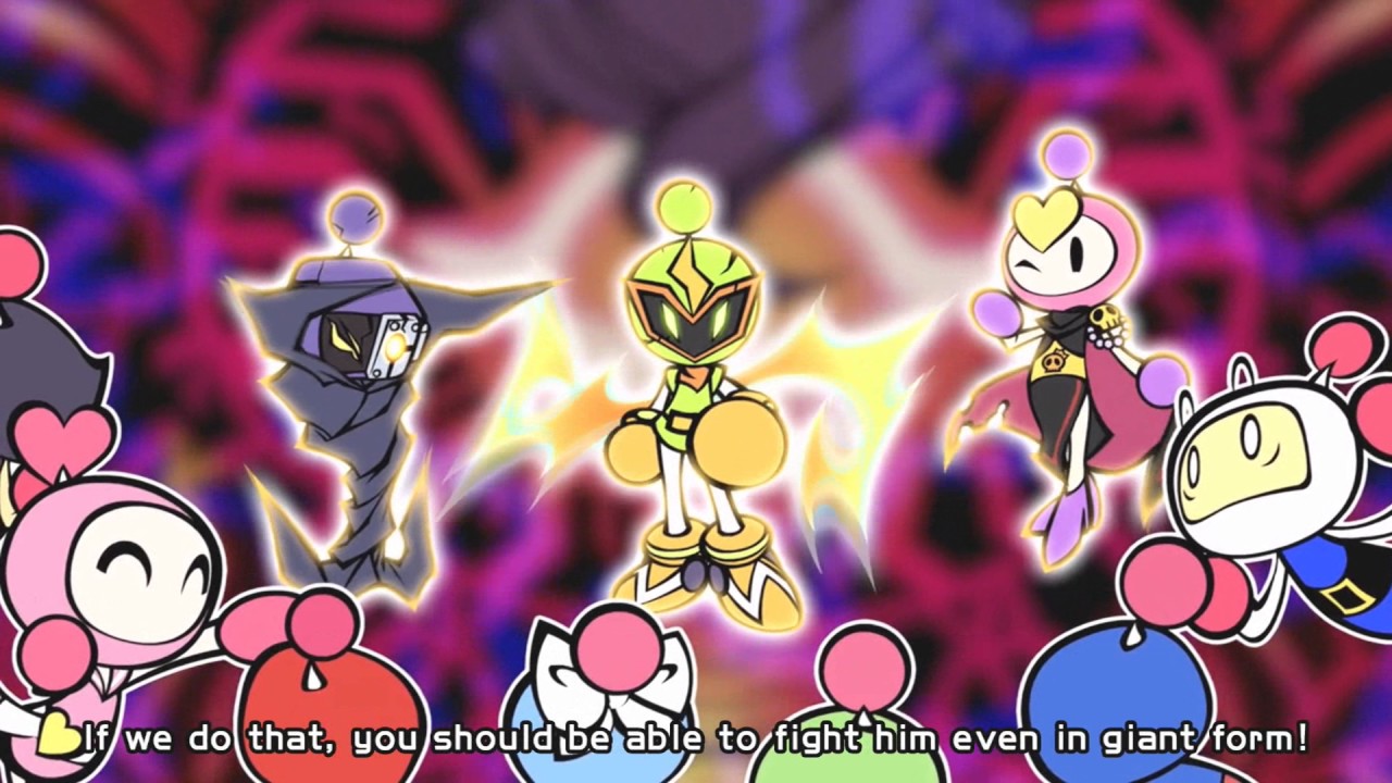 Nintendo Switch Super Bomberman R World 6-2 Evil Emperor Buggler ...