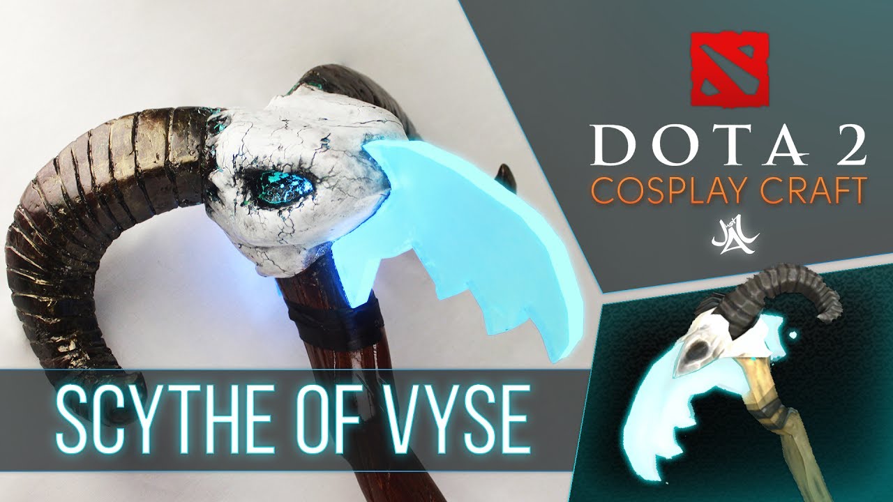 Как сделать Scythe of Vyse Dota 2 cosplay by JustTTv - YouTube