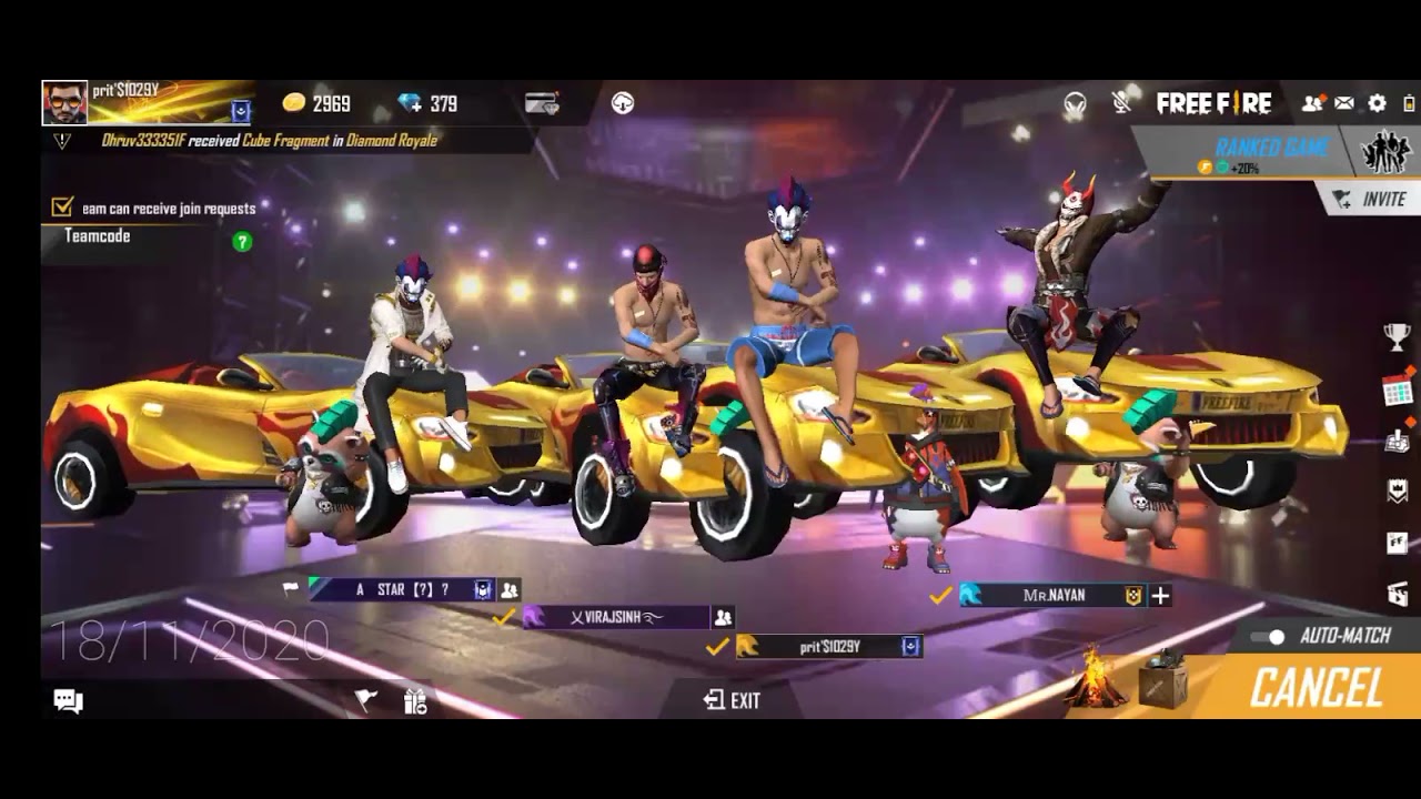 Emote Video | NAYAN GAMING | FF NAME | THE SMARTY FF | - YouTube