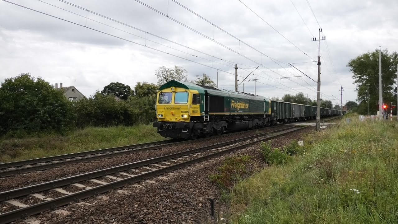 [Freightliner PL] 66025 | Ścinawa - YouTube