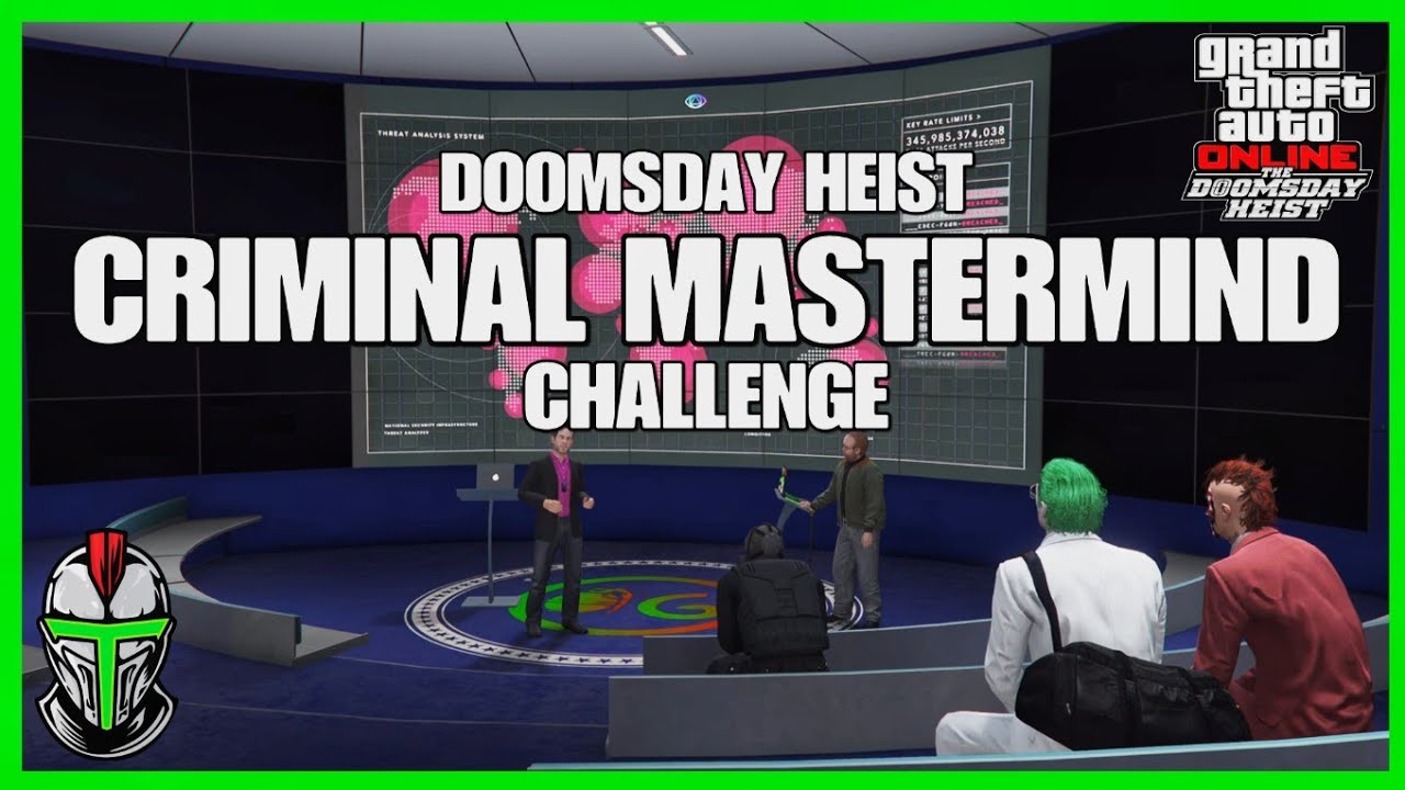 GTA Online - Doomsday Heist Criminal Mastermind Challenge! - YouTube