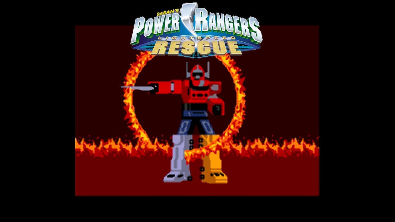 Megazord Gold episode 8 Power Rangers Lightspeed Rescue GBC - YouTube