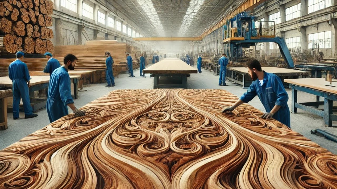 The most beautiful wood carving skills create the most precious works ...
