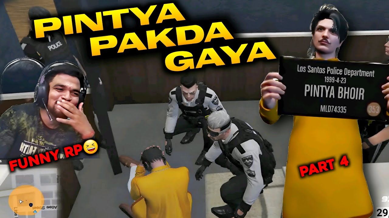 Pintya Pakda Gaya 😂 Part 4 #tlrpreborn - YouTube