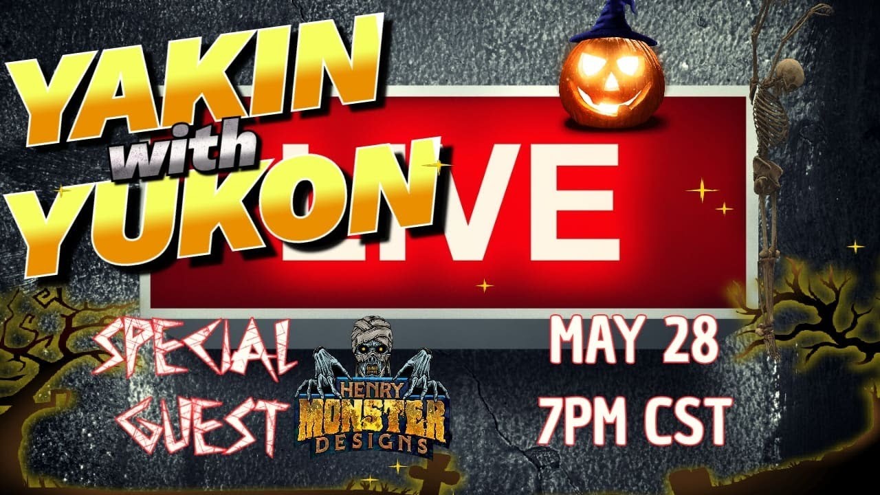 YAKIN WITH YUKON WITH SPECIAL GUEST HENRY MONSTER DESIGNS - YouTube