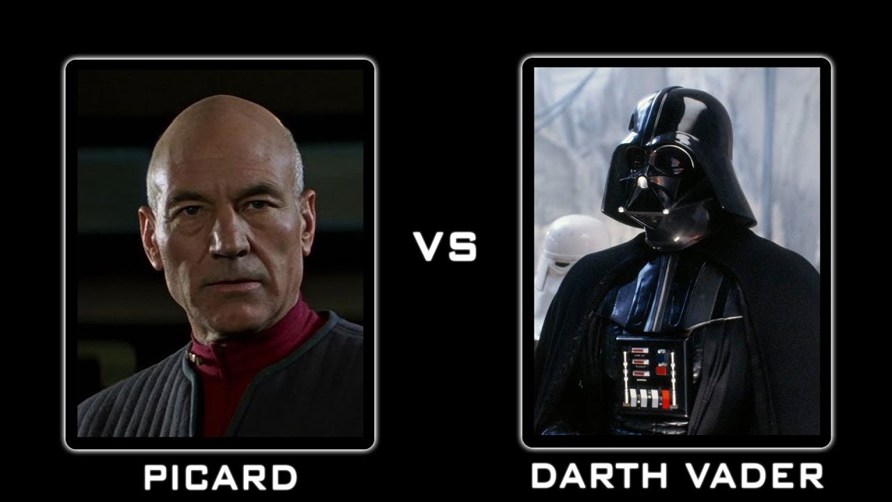 Captain Picard vs Darth Vader - YouTube