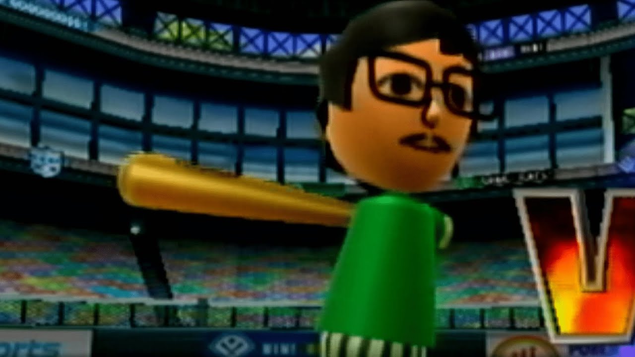 OUT OF THE PARK!! - Wii Baseball - YouTube