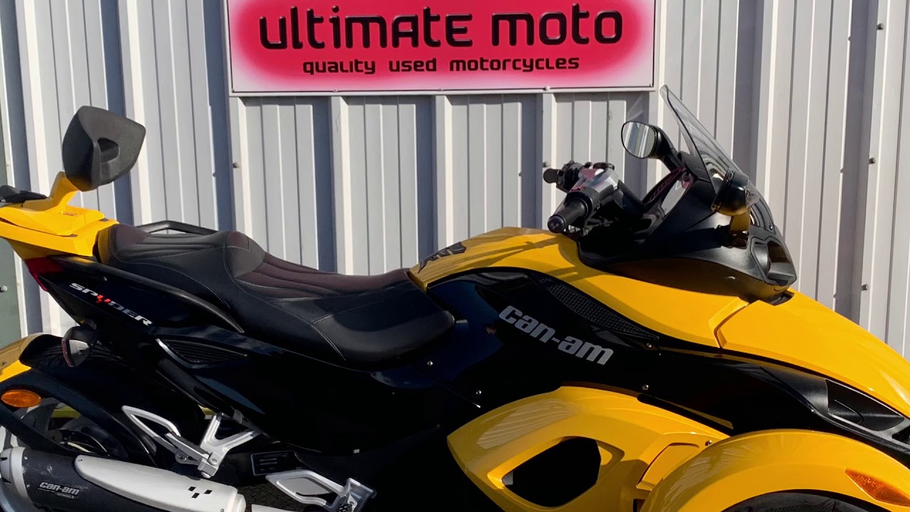 Can am spyder 990 GS rotax - YouTube