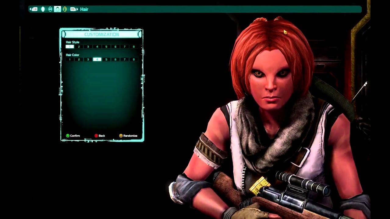 Defiance | Female Irathient character creation - YouTube