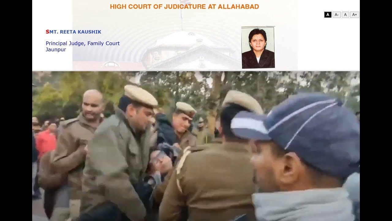 People arrested for protesting against Judge in Atul Subhash Case - YouTube